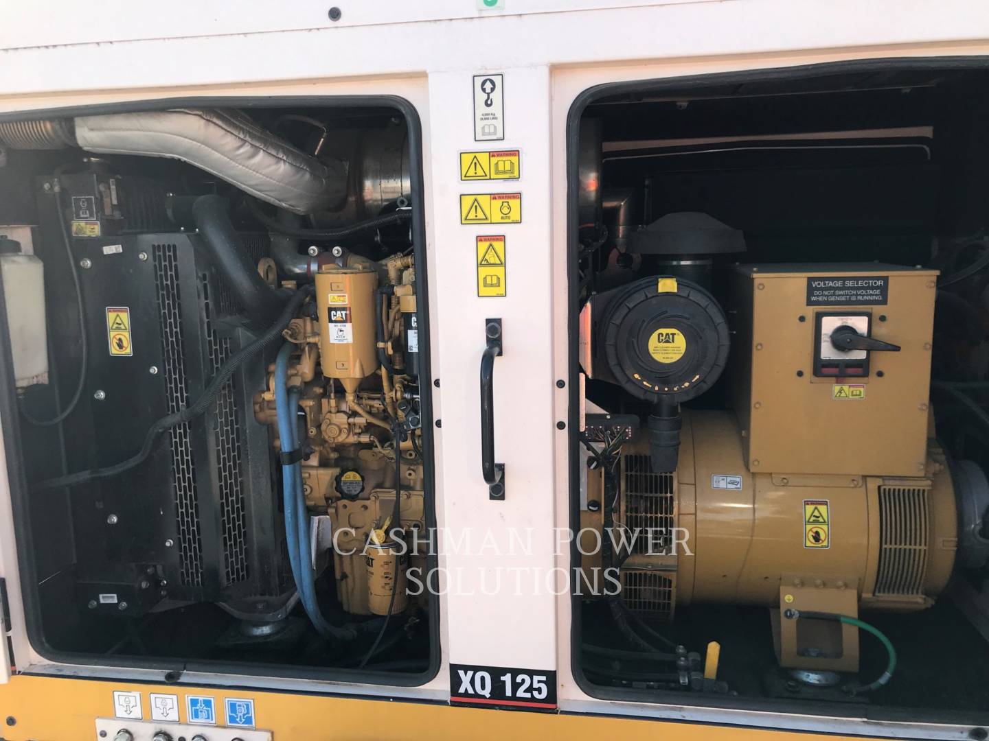 100 KW Caterpillar XQ125, Mobile Generator Set, Diesel, 1800 RPM, 480V ...