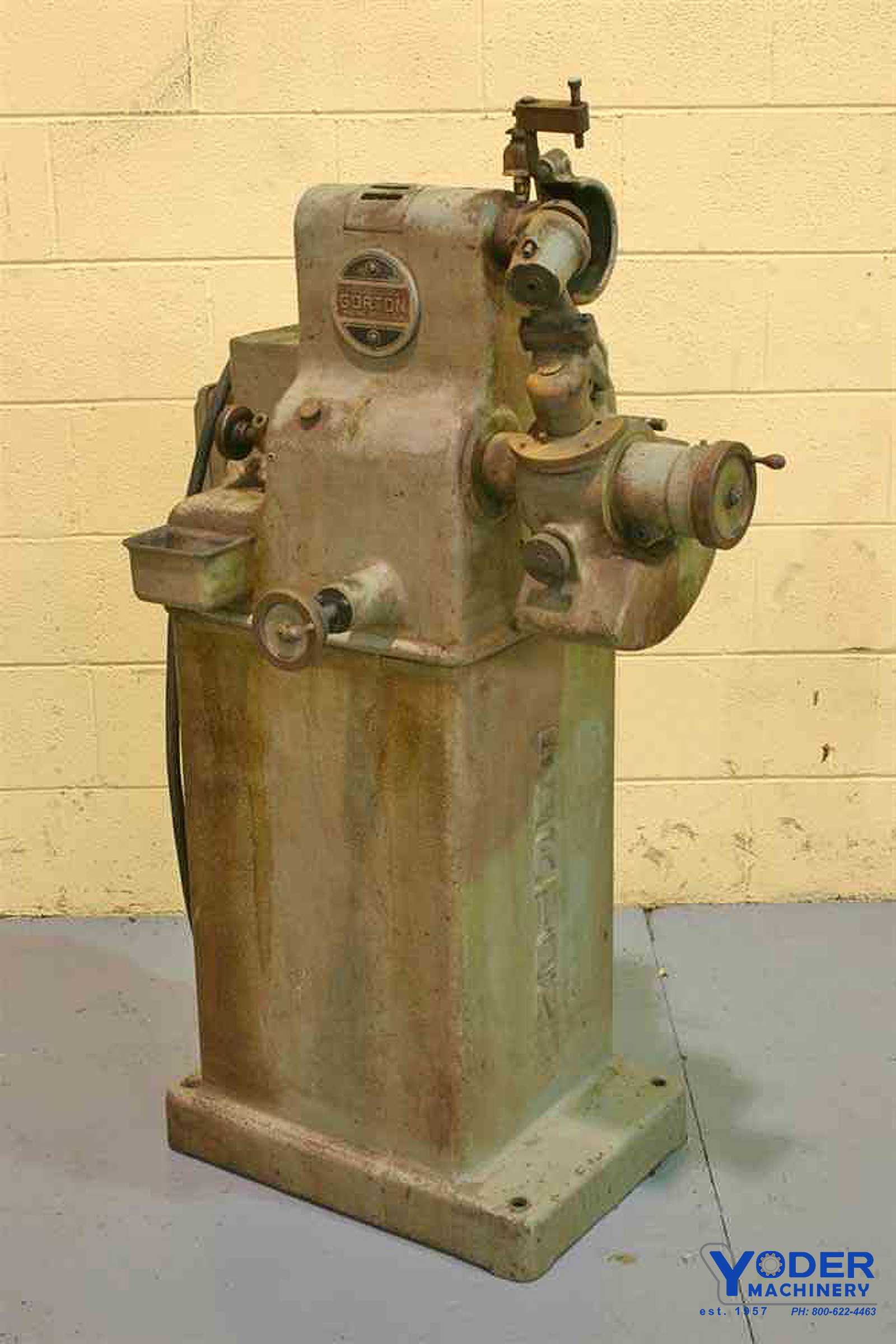 Gorton #375-2, tool & cutter grinder, 6" wheel diameter, 1440-3230 RPM ...