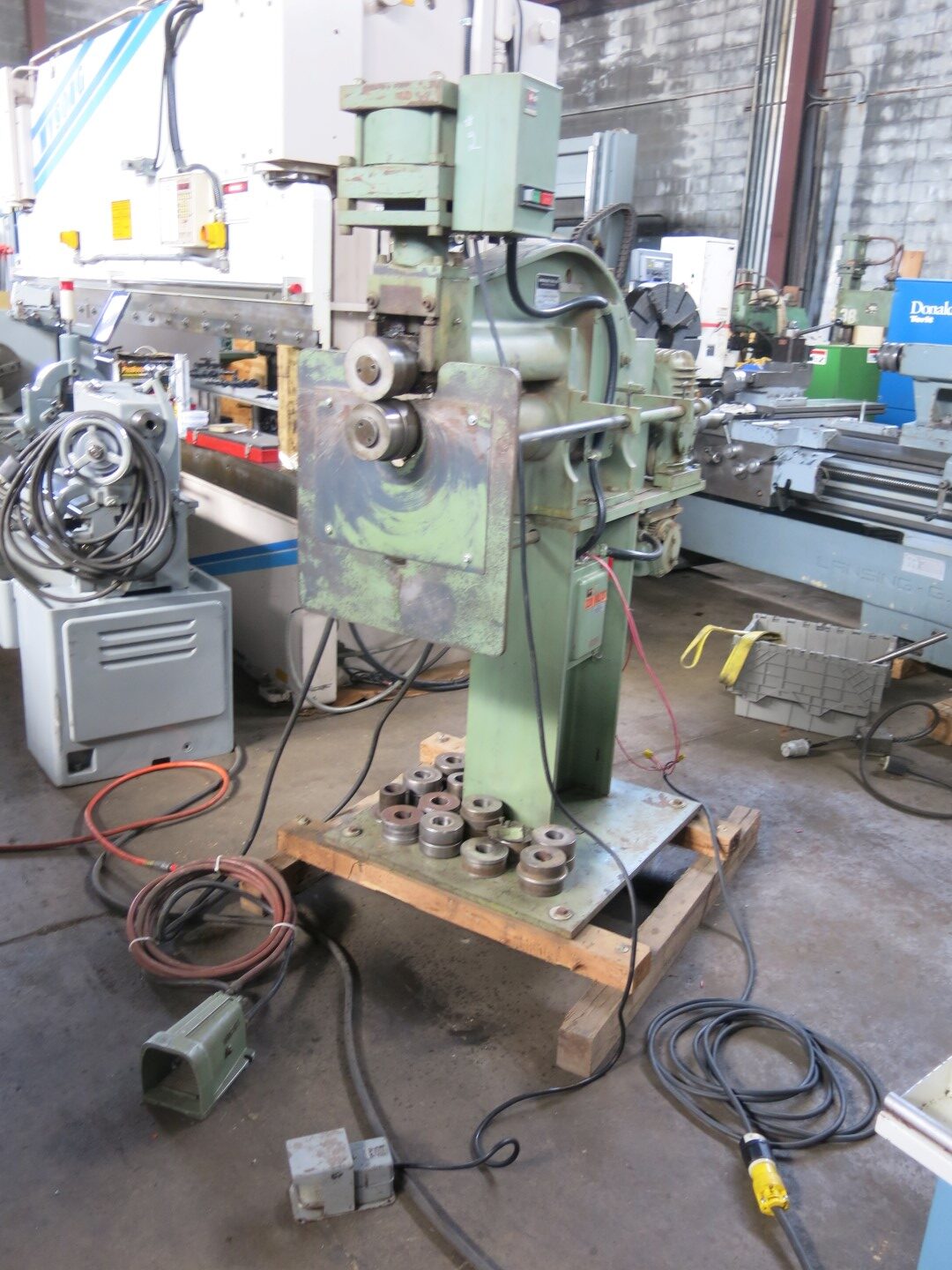 12 gauge Nor Maplewood #D20, rotary beader, crimper, flanger, 20 ...