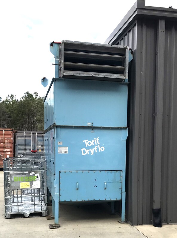 17600 cfm Donaldson Torit #ADMC-AD8 Dryflo 8 cartridge dust collector ...