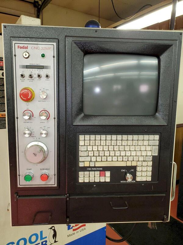 Fadal #VMC2216, CNC vertical machining center, 21 automatic tool ...