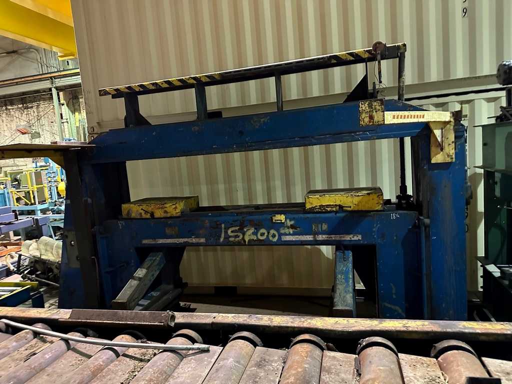 72" x 20' Automatic Feed Cut-To-Length Line Stacker, for 0.375" thick ...