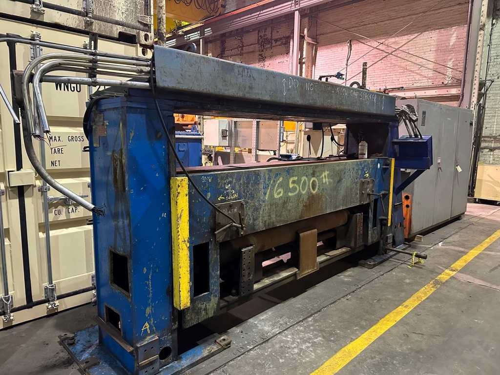72" x 20' Automatic Feed Cut-To-Length Line Stacker, for 0.375" thick ...