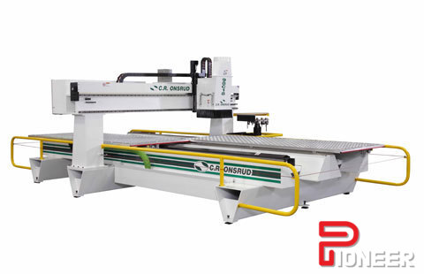 Onsrud #72C-Super-Duty, CNC router, 72" x 48" table, 18 HP, 24000 RPM ...