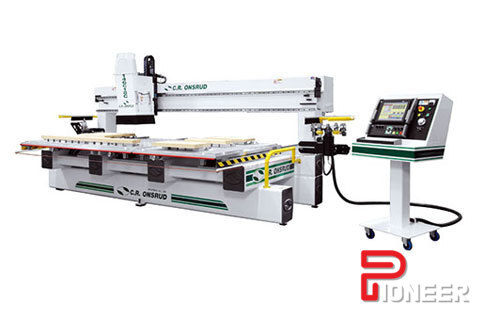 Onsrud #72C-Super-Duty, CNC router, 72" x 48" table, 18 HP, 24000 RPM ...