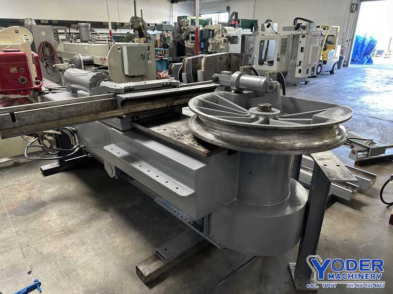 6" Coast Iron #6RD, hydraulic pipe bender, 20 HP, manual hand level ...