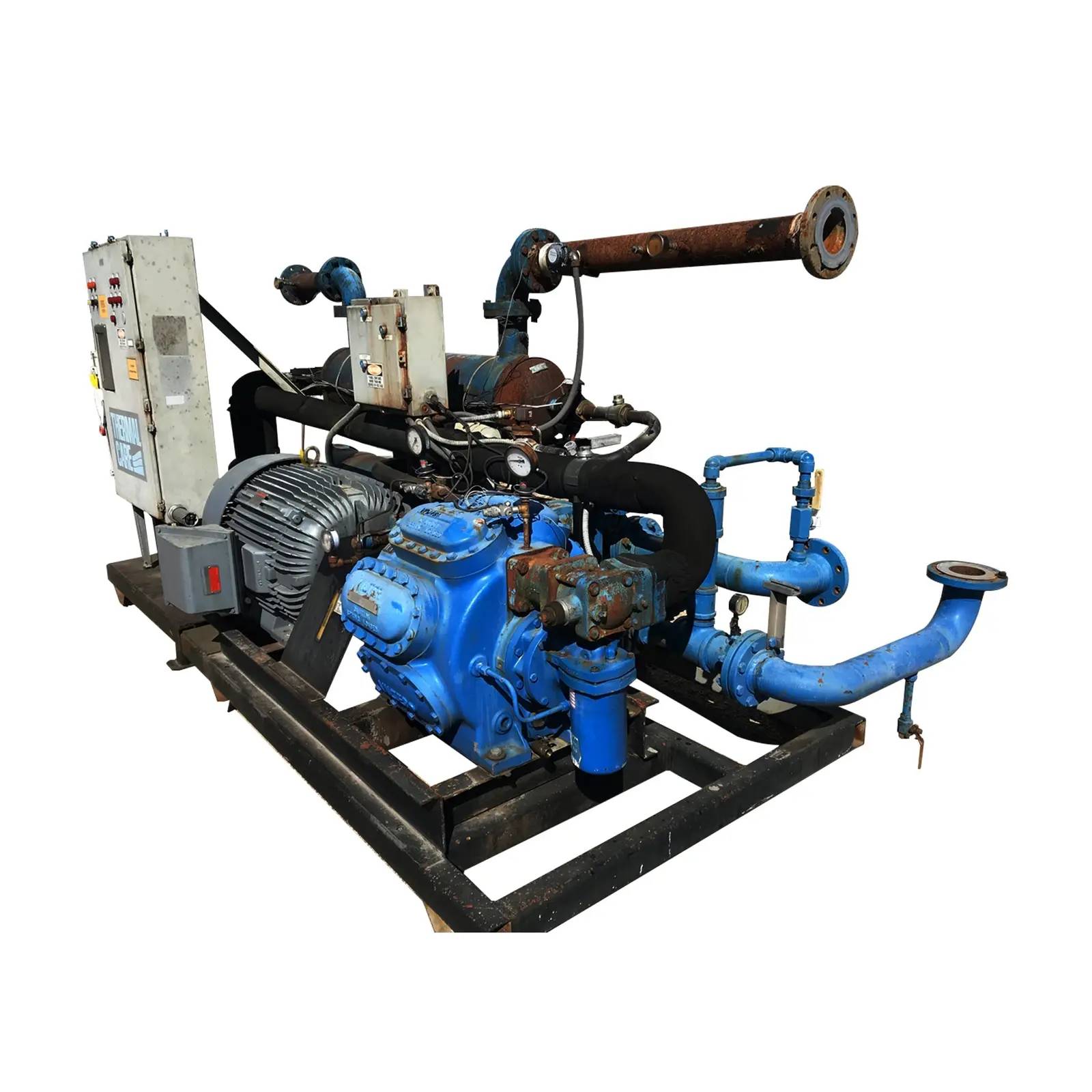 Thermal Care/Mayer TCCW2504X, Water Cooled Chiller Skid, 125 HP - 1785 ...