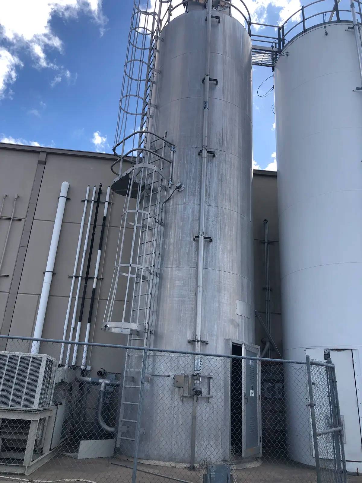 Imperial Industries Inc. #60-54-10-0x37-1, Sugar Silo Stainless Tank ...