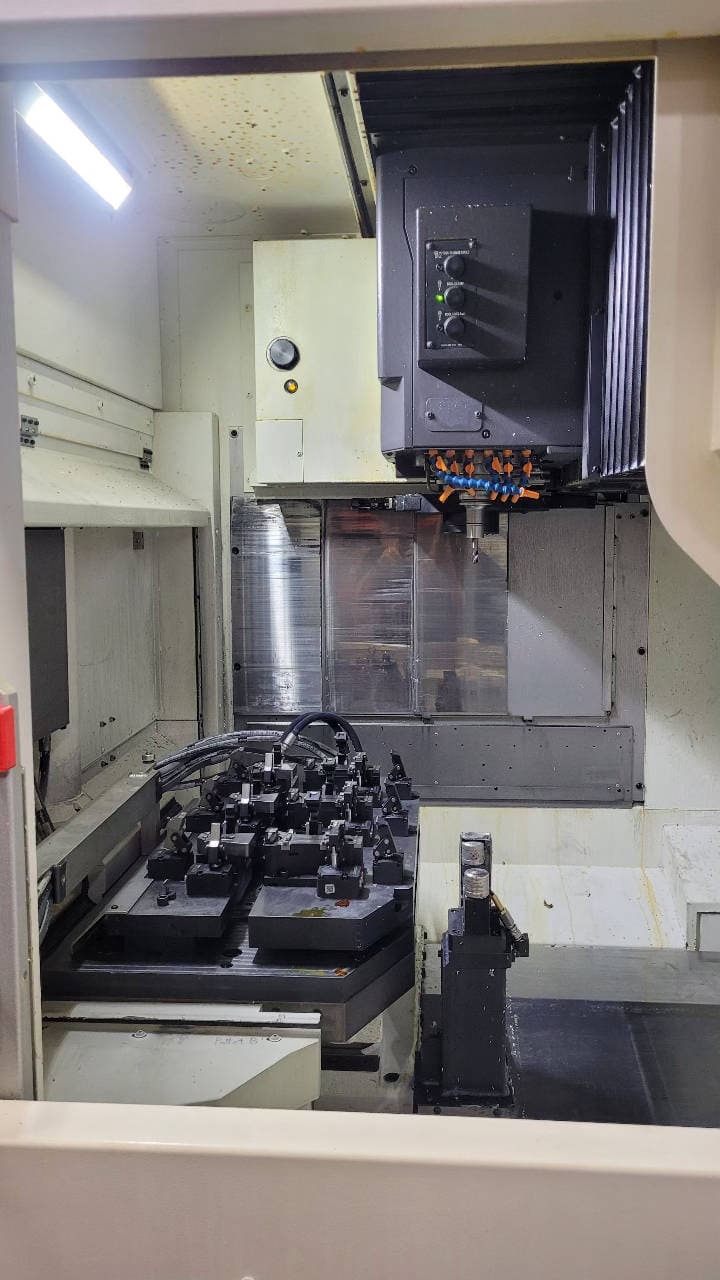 Okuma #MF-46VA, CNC vertical machining center, Pallet Changing, 35000 ...