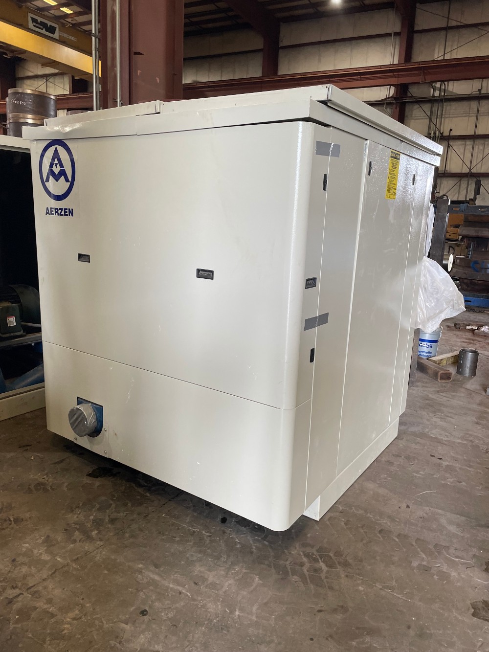 Aerzen #GM35S, 50 HP Blower Package with sound enclosure For Sale ...
