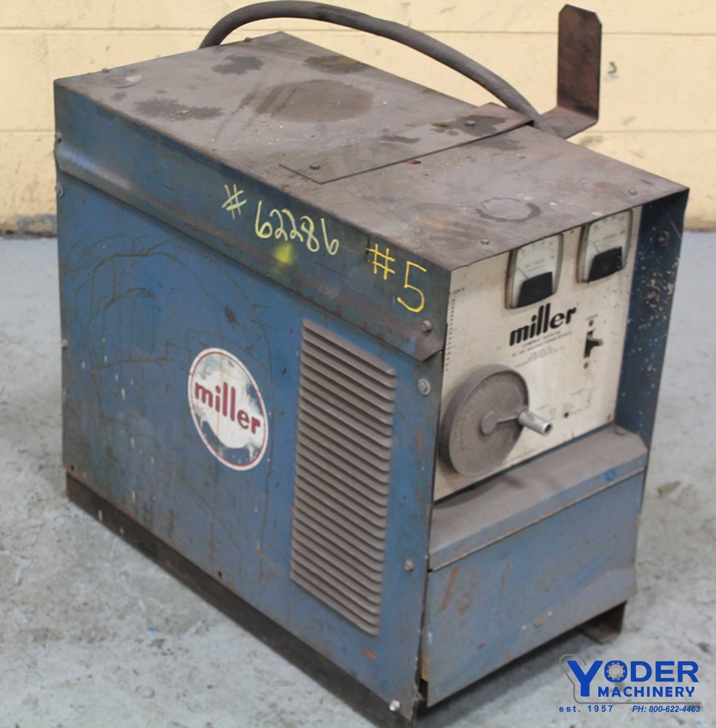 Miller #CP-300, 33/16.5 amps, 230/460 V., serial #HF889825, #62286 For ...
