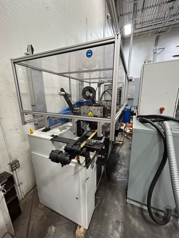 System Contactomat CH with horizontal tape feed, Weldomat #CH6-2437 ...