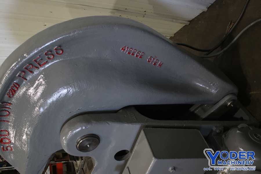 Esco swaging press, 500 ton, 10 HP, 220/440 V., #76669 For Sale ...