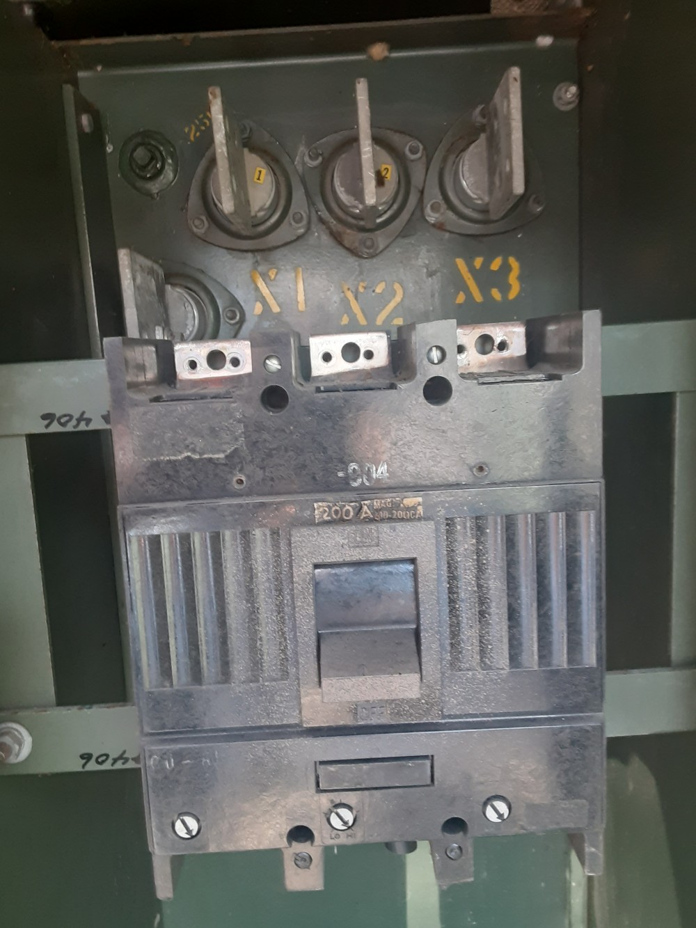 75 KVA 4160 Delta Primary, 240/120 Secondary, General Electric, (Delta ...