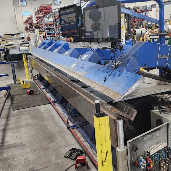 312" Bradbury & Tishken, trim folder, 16 gauge, AMS Pathfinder CNC ...