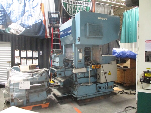 Used Yamada Dobby #FP-60-SW, 60 Ton, high speed punch press w/feeder ...