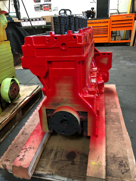 335 HP Cummins #ISM, remanufactured standard long block engine - CPL ...