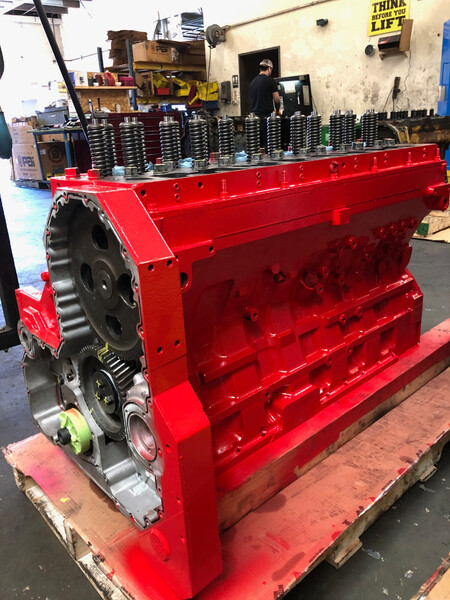 335 HP Cummins #ISM, remanufactured standard long block engine - CPL ...