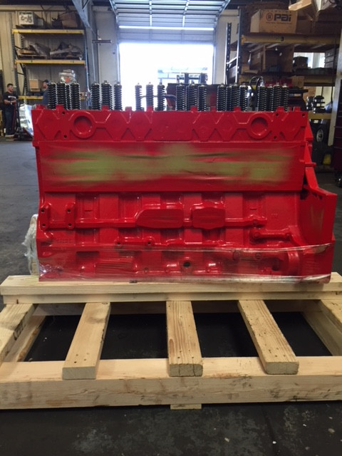 335 HP Cummins #ISM, remanufactured standard long block engine - CPL ...