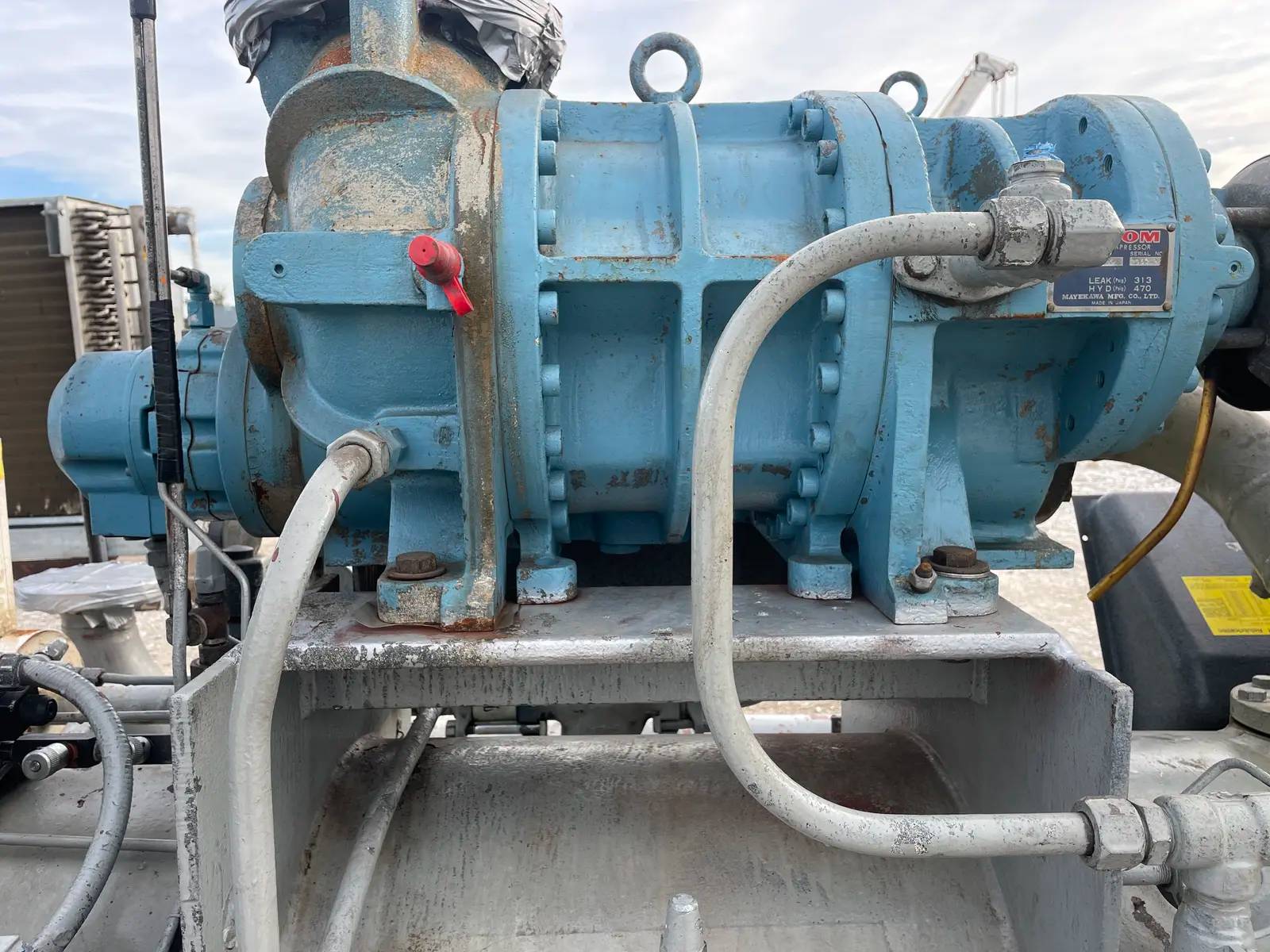 250 HP FES #225E, Rotary Screw Compressor Package, Mycom 200MUD-HX, 230 ...