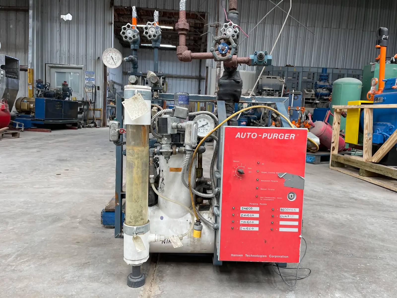 Hansen Technologies AP08 Auto Purger, 8 Purger Point, 120V/60Hz. Amps ...