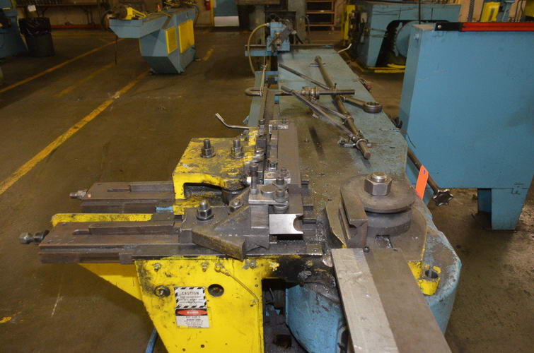 3" Pines #2, hydraulic tube bender, counter clockwise bending head For ...