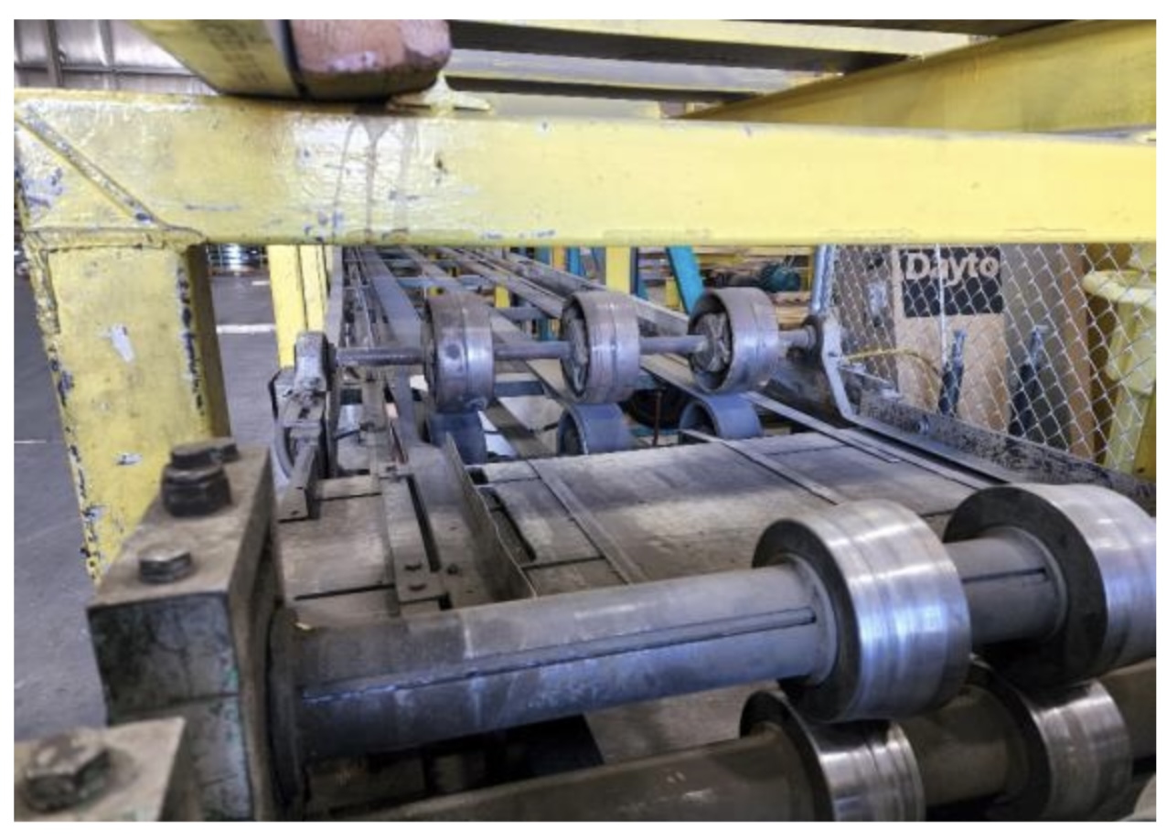 14 Stand, ASC panel roll forming line with pre-cutoff & measuring ...