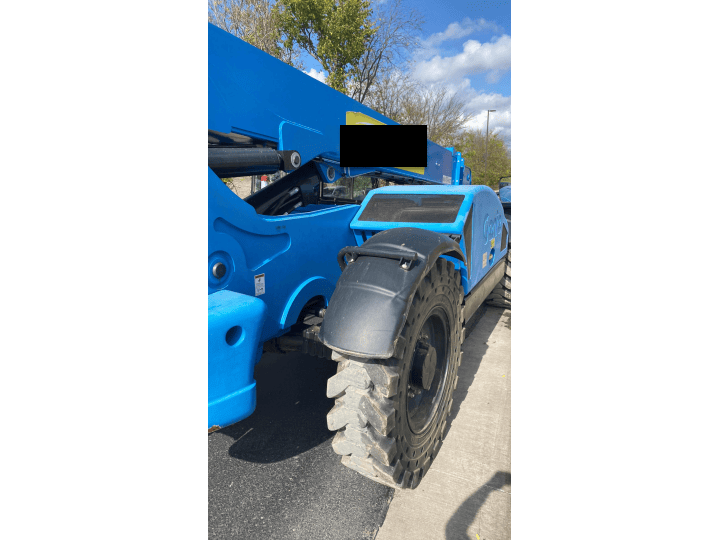 8000 lb. Genie Industries #GTH-844, telehandler, 44' lift height, Deutz ...
