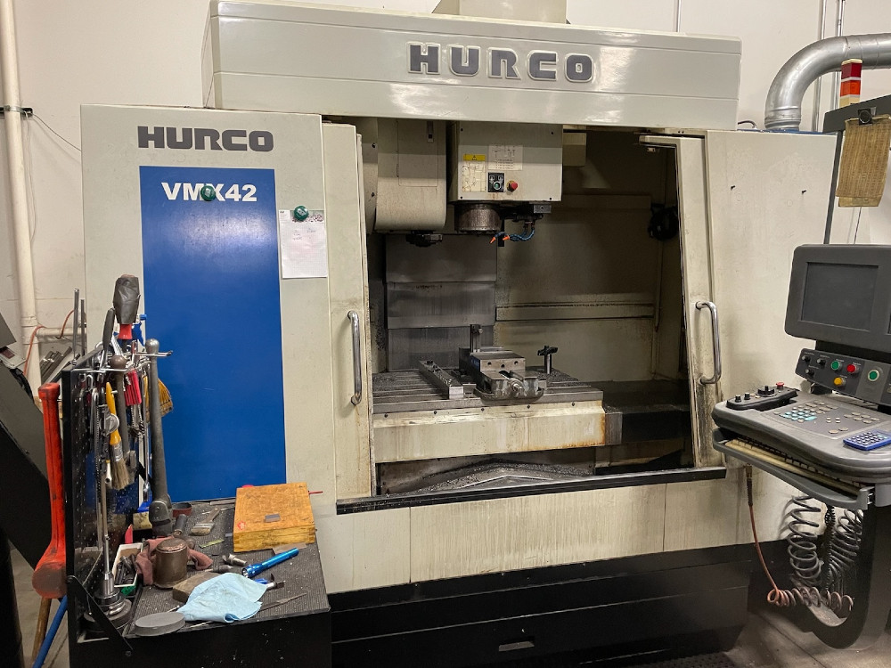 Hurco #VMX-42, 42" X, 24" Y, 24" Z, 24 automatic tool changer, 10000 ...