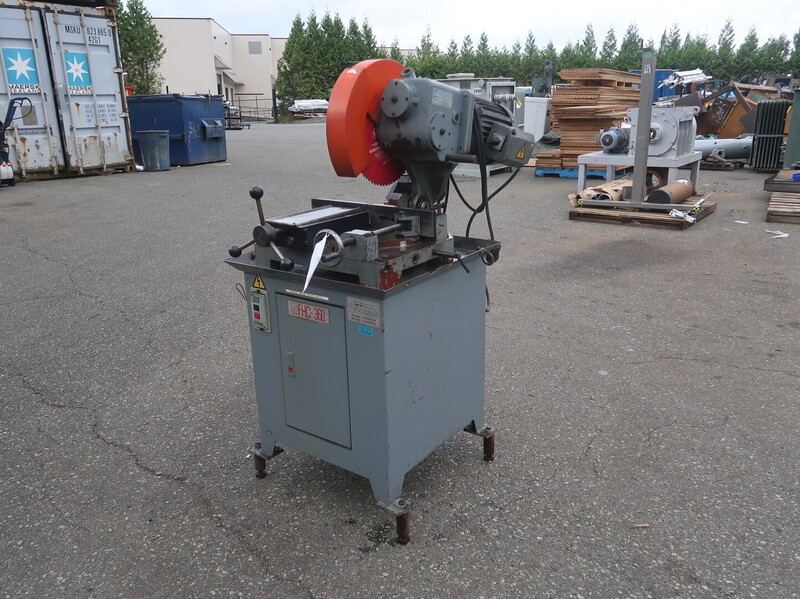 Fong Ho #FHC-360, cold cut saw, 220 V., 3-phase, 2001 For Sale ...
