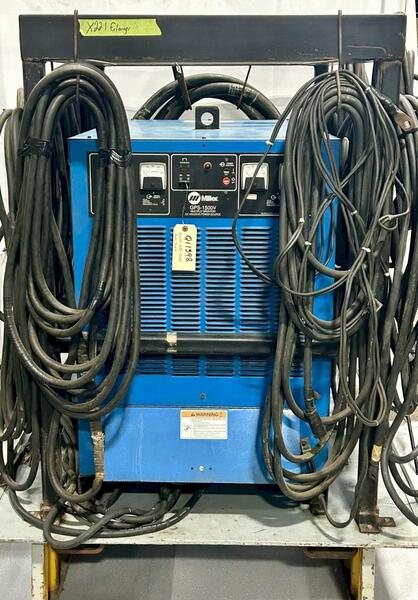 Miller #GPS-1500V, multiple operator welder power source, 460 V., dual ...
