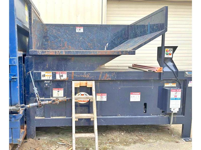 JV Manufacturing #CC-02, Stationary Compactor, 2 cu./yards, 40" x 58.5 ...