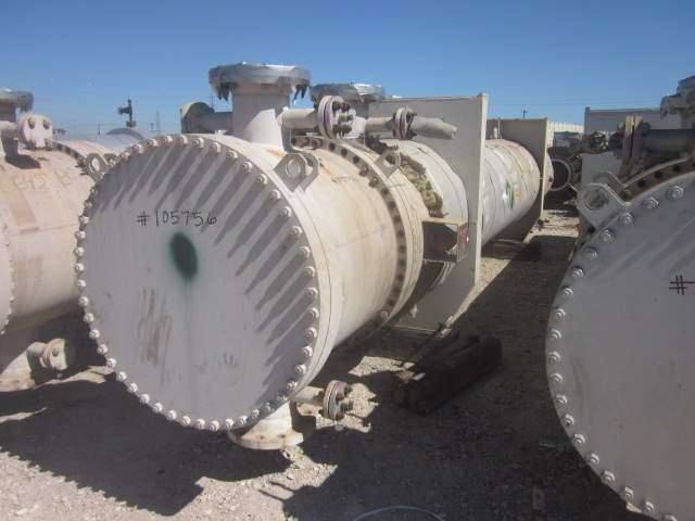 2832 sq.ft., 314 psi shell, 301 psi tube, Heat Exchanger, 450°F shell ...