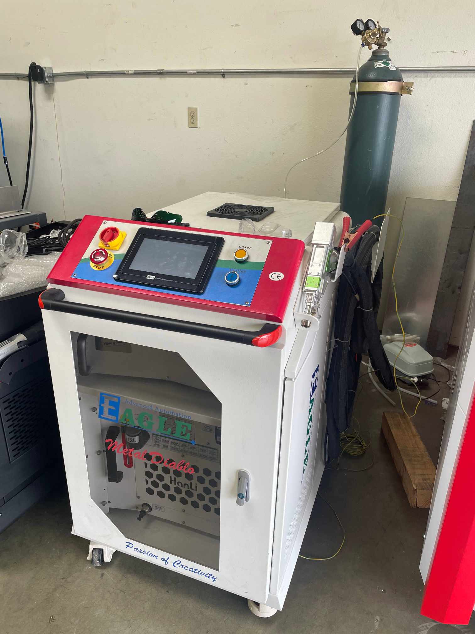 Eagle #EF, Hybrid Laser Welder, 1500 Watt, 220 V., 2024 For Sale ...