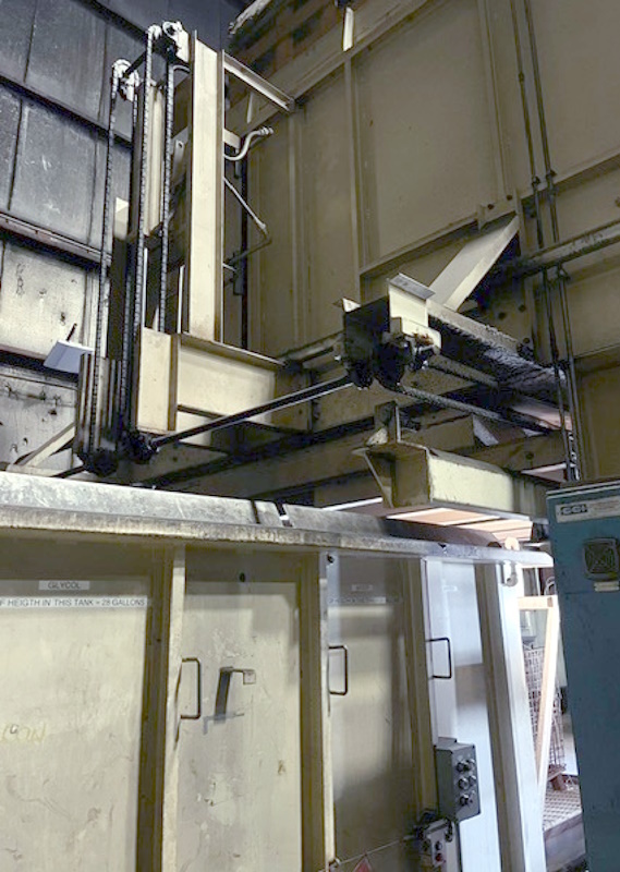 48" width x 48" H x 72" D Michigan, Drop Bottom Furnace, 1200°F, 10000 ...