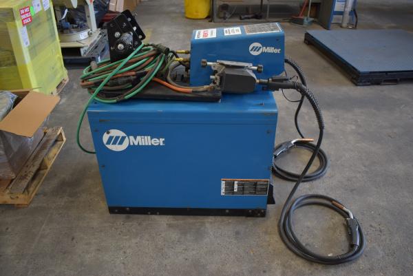 Miller #NT450, multi-process welder, 450 Amp., dual feeder For Sale ...