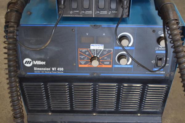 Miller #NT450, multi-process welder, 450 Amp., dual feeder For Sale ...