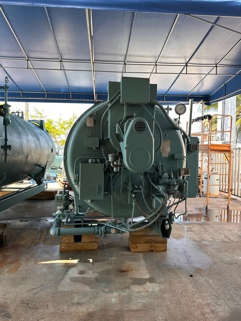 200 HP Cleaver-Brooks #CB-200-200, Steam Boiler, Natural Gas/Oil, 250 ...