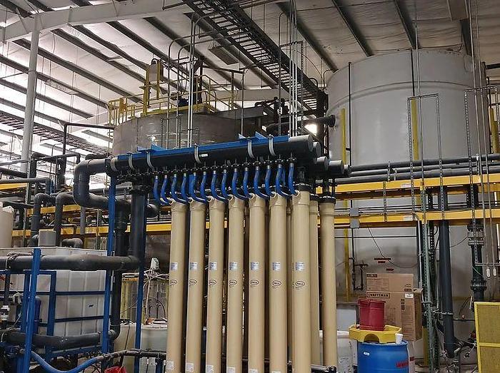 Pall Aria #AP4, water treatment system, air scrub, reverse filtration ...