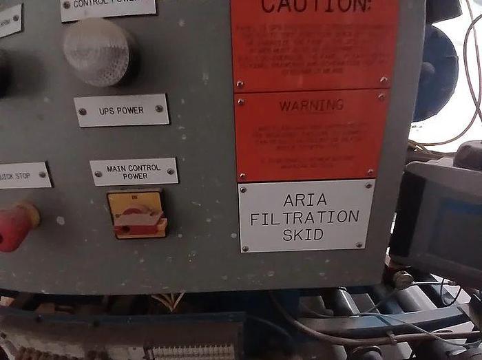 Pall Aria #AP4, water treatment system, air scrub, reverse filtration ...