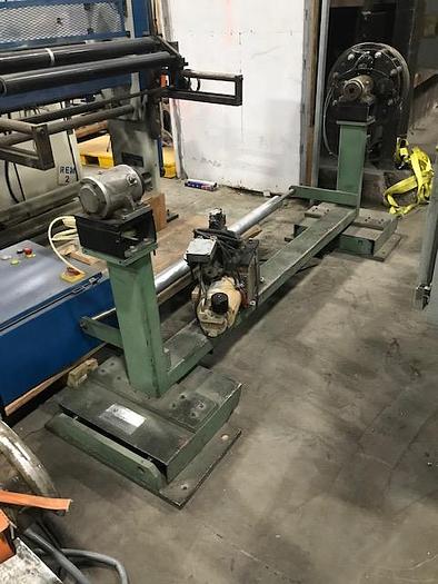 50" Maxson #MSE, single rotary knife sheeter, 53" wide stationary bed ...