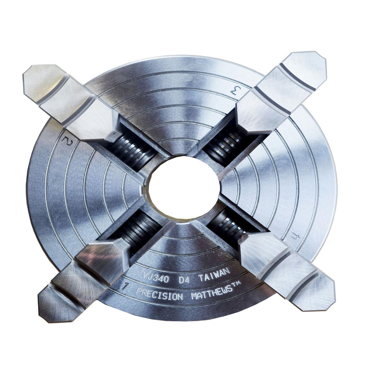 8" Precision Matthews 8" High Precision 4-Jaw Lathe Chuck, D1-5 Mount ...