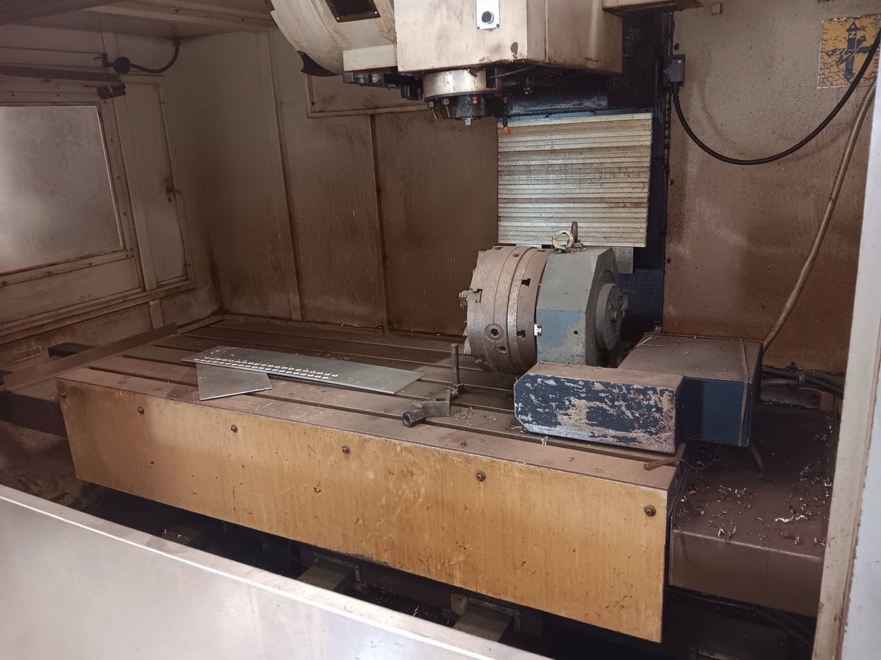 Sharp #SV-6030, CNC vertical machining center, 32 automatic tool ...