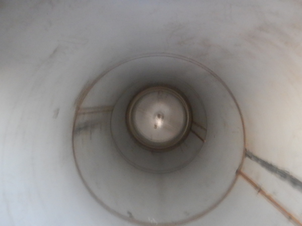 4000 gallon K & E Fabricating, 316L Stainless Steel tank, approx 72 ...