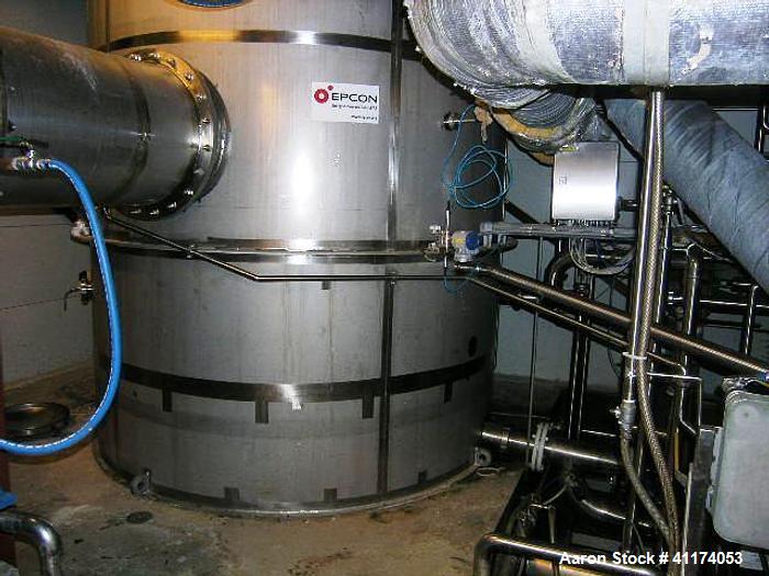 MVR Falling Film Vacuum Evaporator, 4000-4200 kg/hr. Water Evaporation ...
