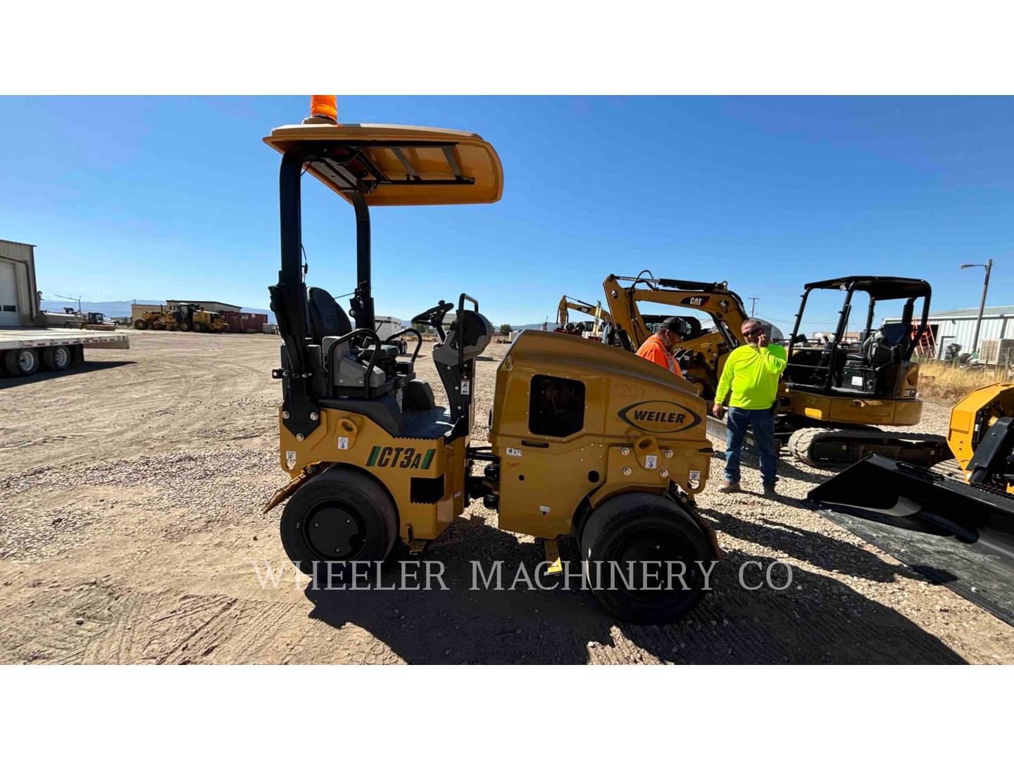 Weiler CT3A, Pneumatic Tired Compactor, 6 hours, S/N: CT3A-1151, 2024 ...