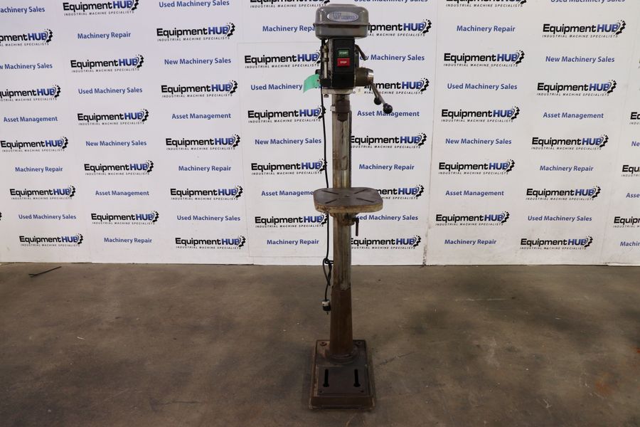 15" Wilton #2500, floor drill press, (12) spindle speeds 250-3100 RPM ...