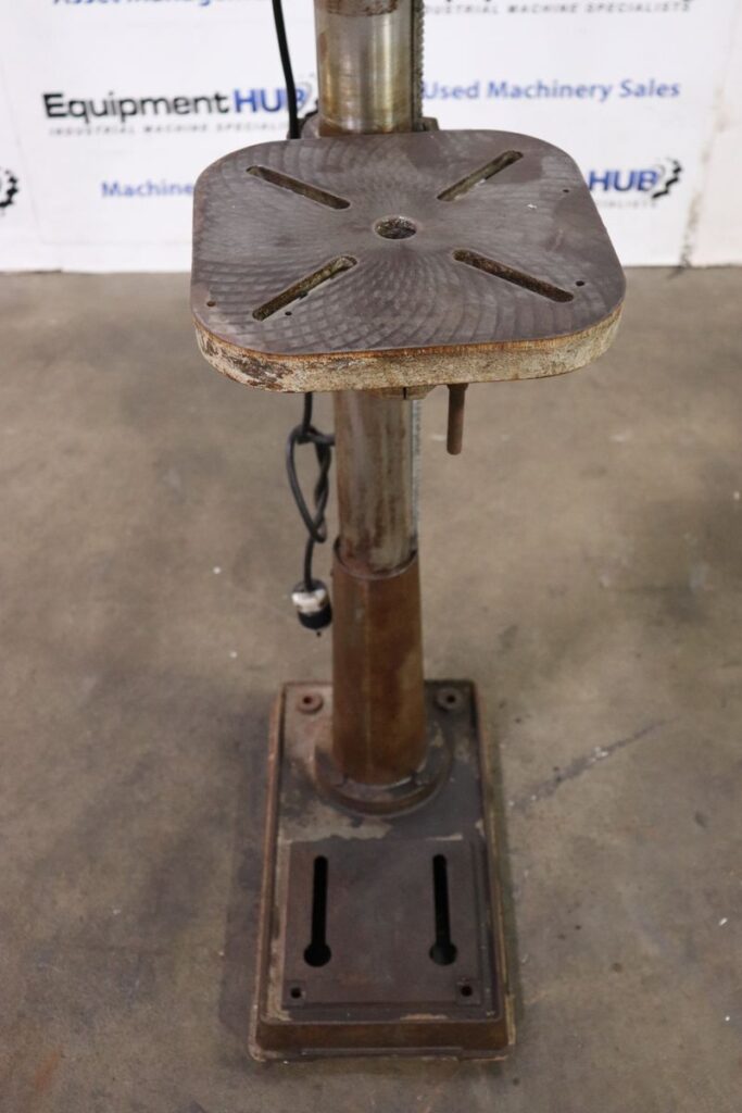 15" Wilton #2500, floor drill press, (12) spindle speeds 250-3100 RPM ...