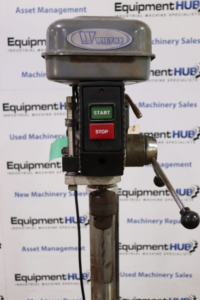 15" Wilton #2500, floor drill press, (12) spindle speeds 250-3100 RPM ...