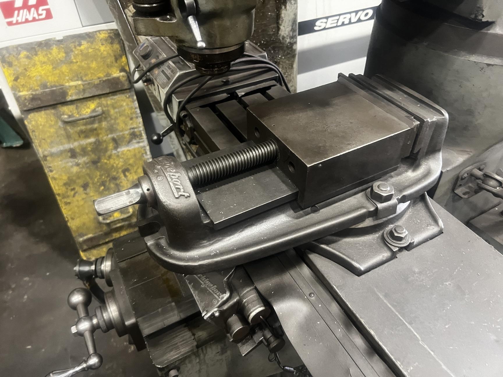 Bridgeport, vertical milling machine, 9" x36" table, power feed on ...